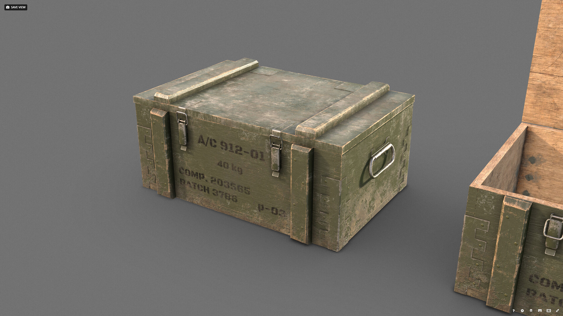 ArtStation - Military Crate
