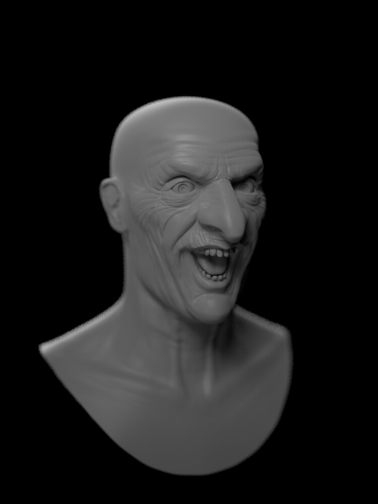 ArtStation - Witch Sculpture