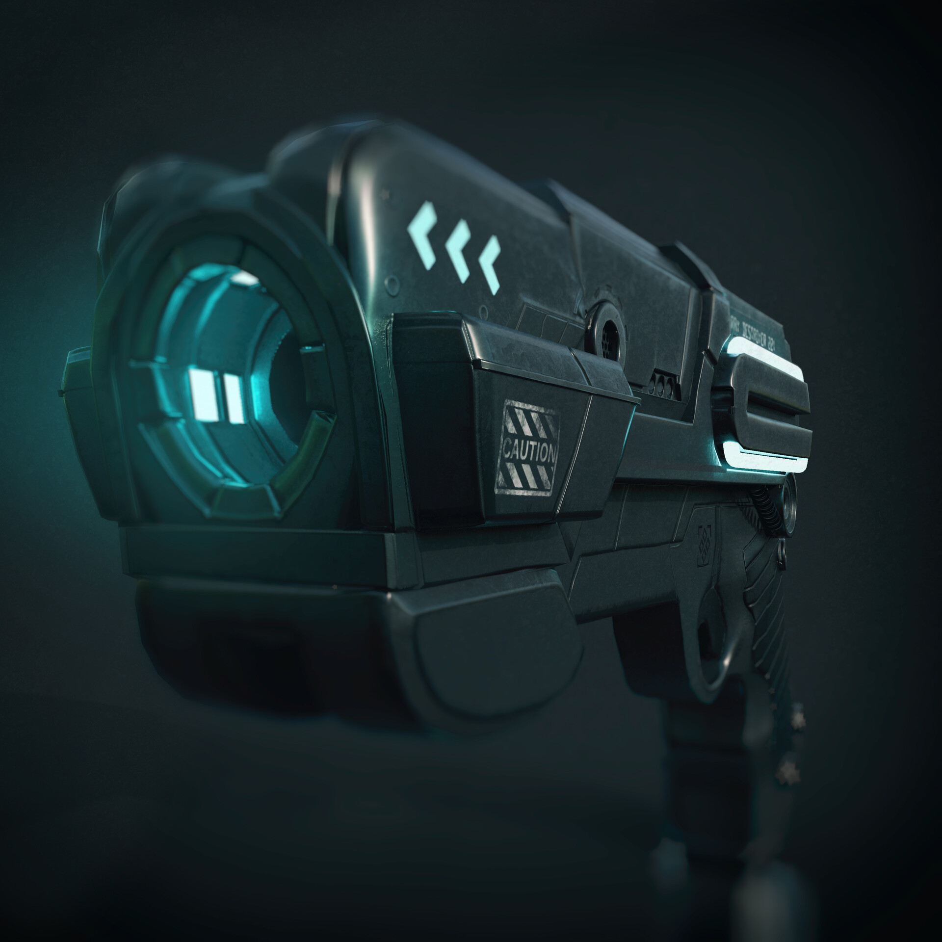 ArtStation - Scifi Gun