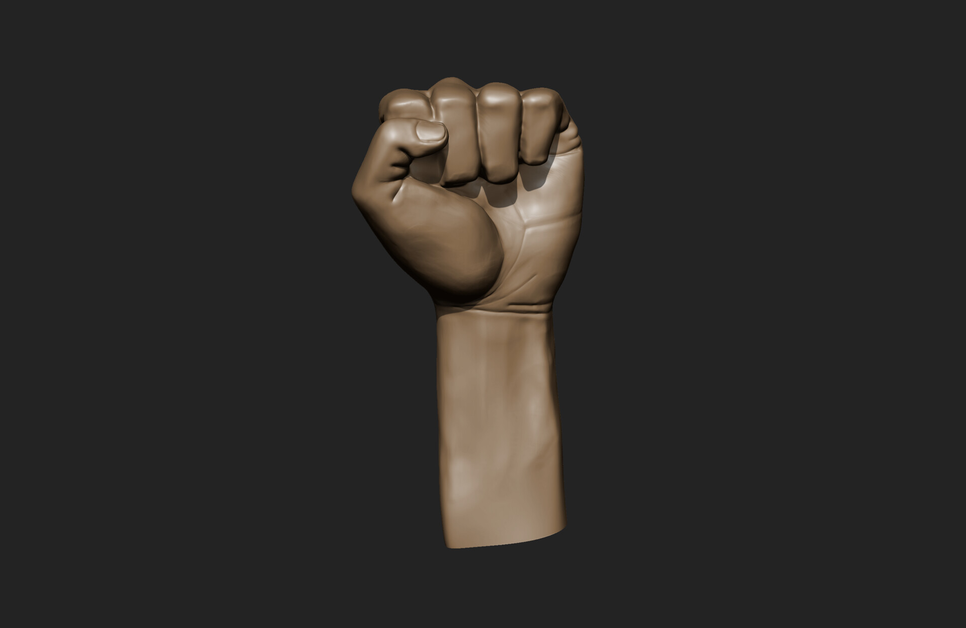 ArtStation - ZBrush Fist