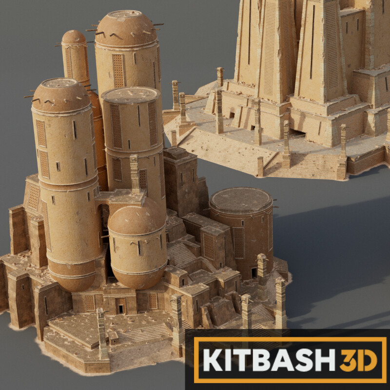 ArtStation - Ancient Temples Kit