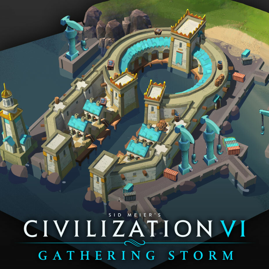 ArtStation - Cothon Harbor