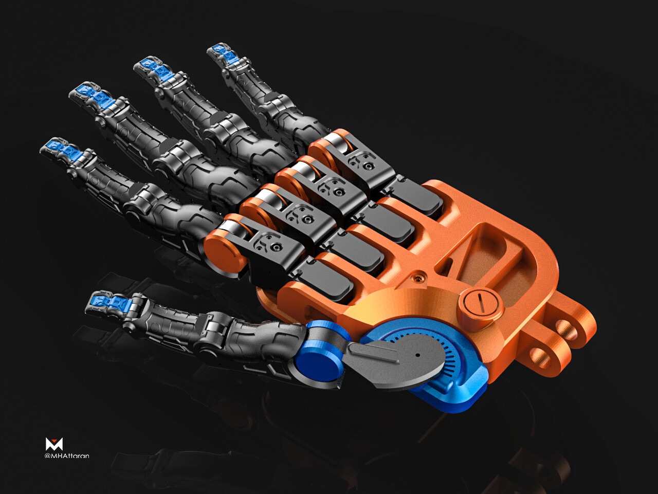 ArtStation - the mechanical hand