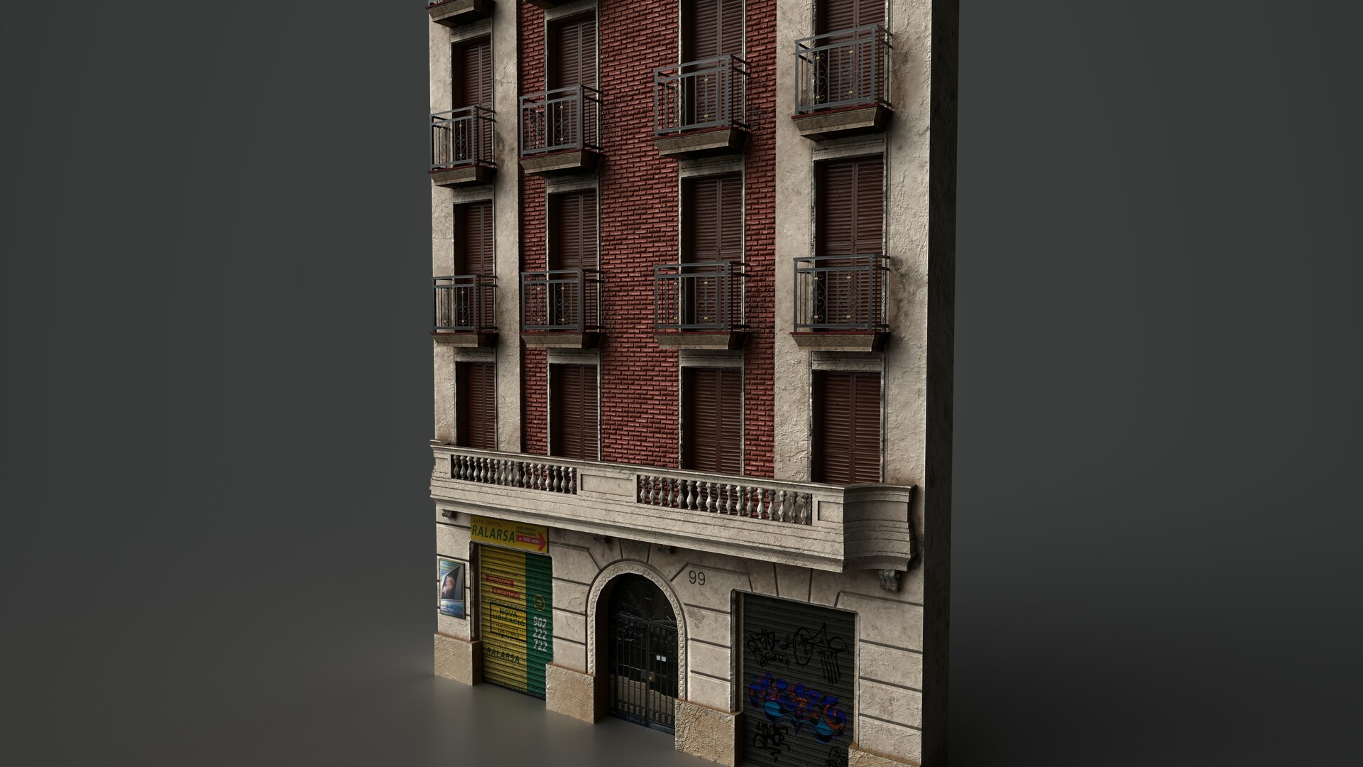 ArtStation - Building from Barcelona