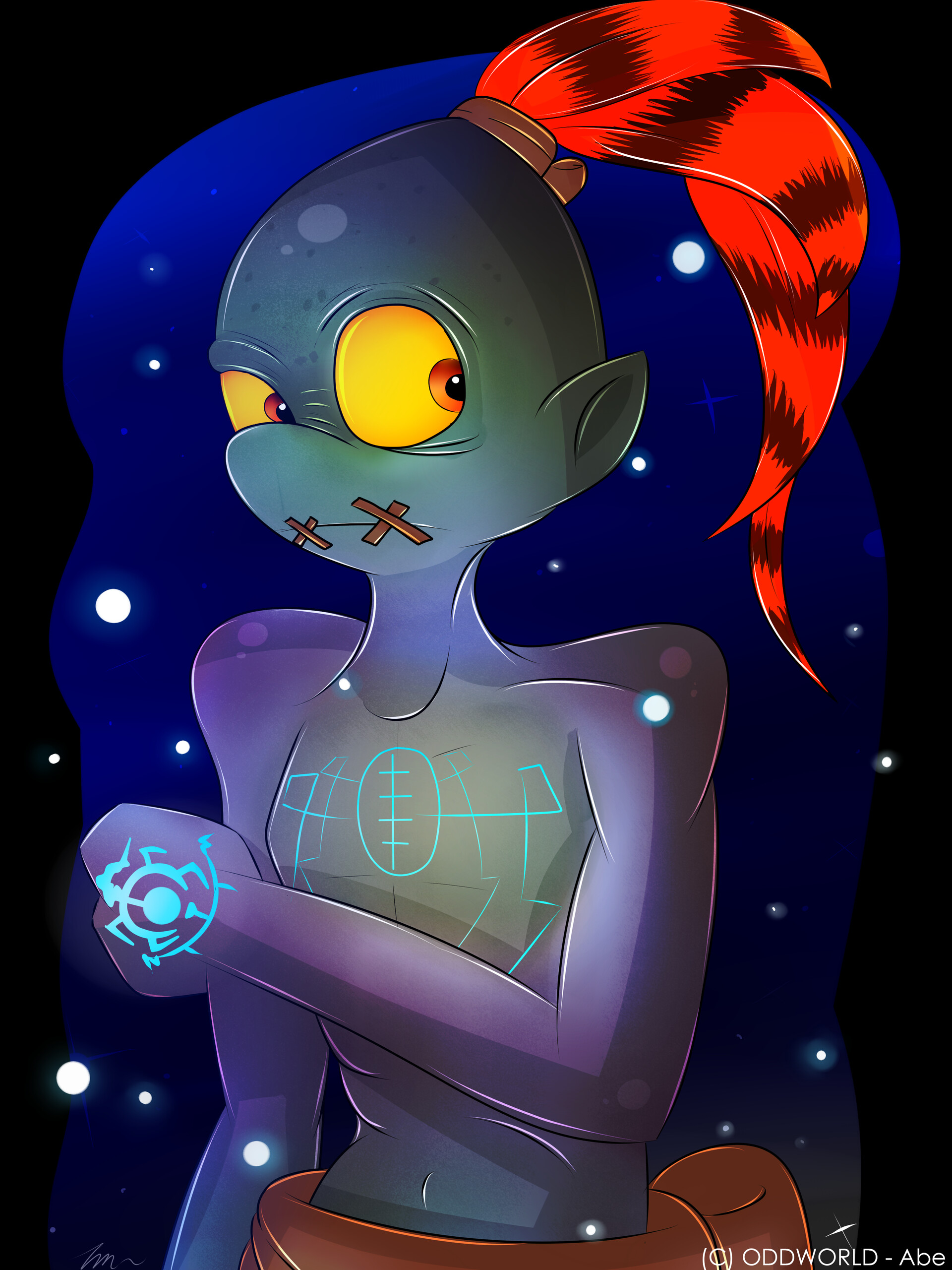 ArtStation - Artwork - Oddworld Abe