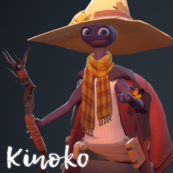 ArtStation - Kinoko - 3D Character