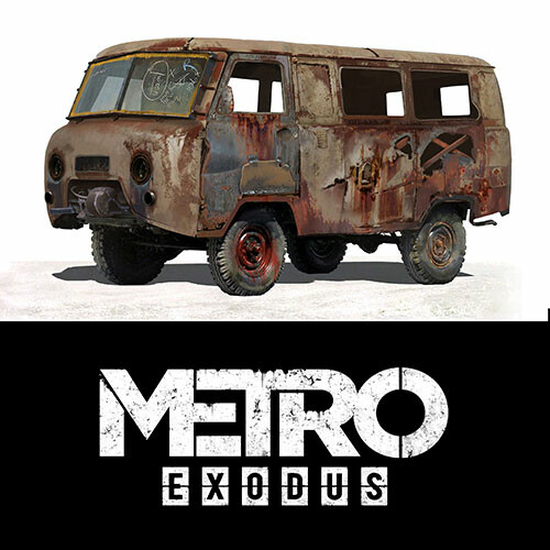 ArtStation - Buhanka (UAZ 2202) . Metro: Exodus