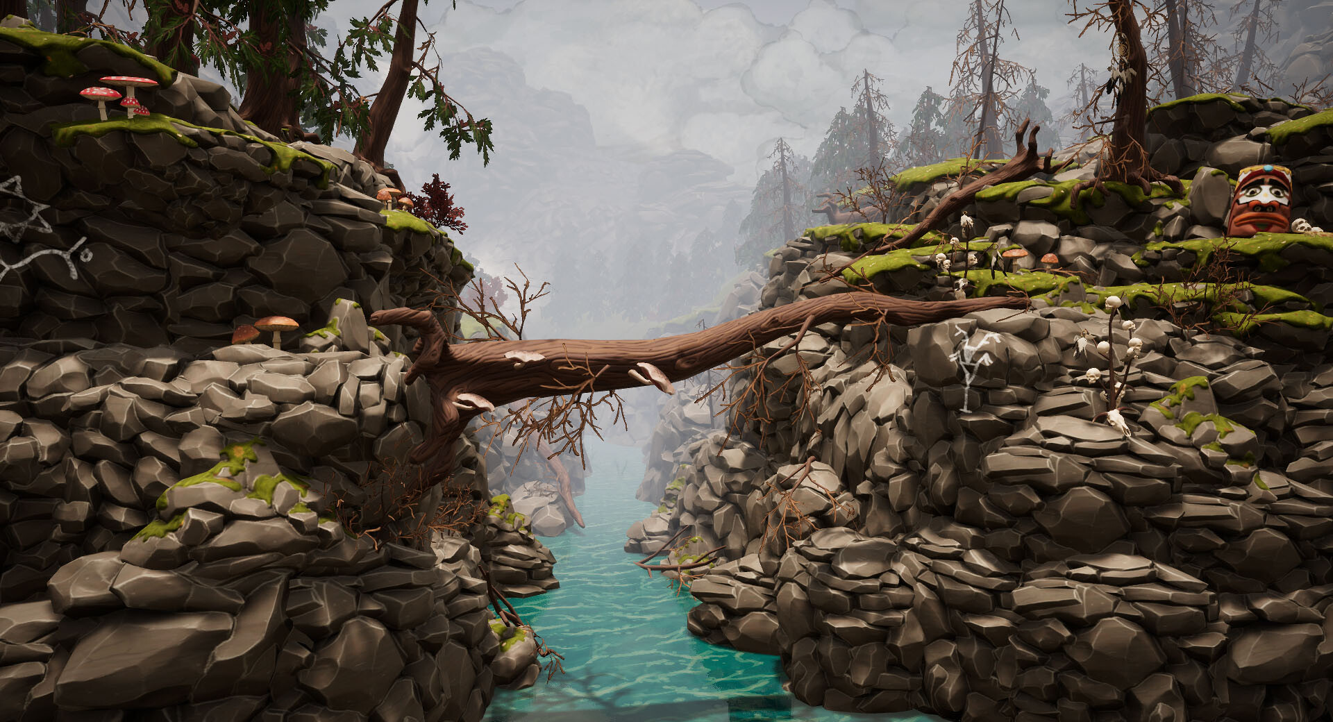 ArtStation - Wanagi | 3D Side Scroller