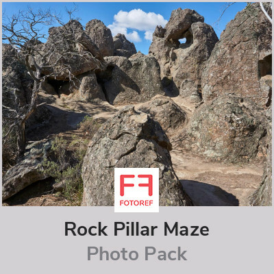 FOTOREF.COM Photo Packs - 688 photos of Rock Pillar Maze