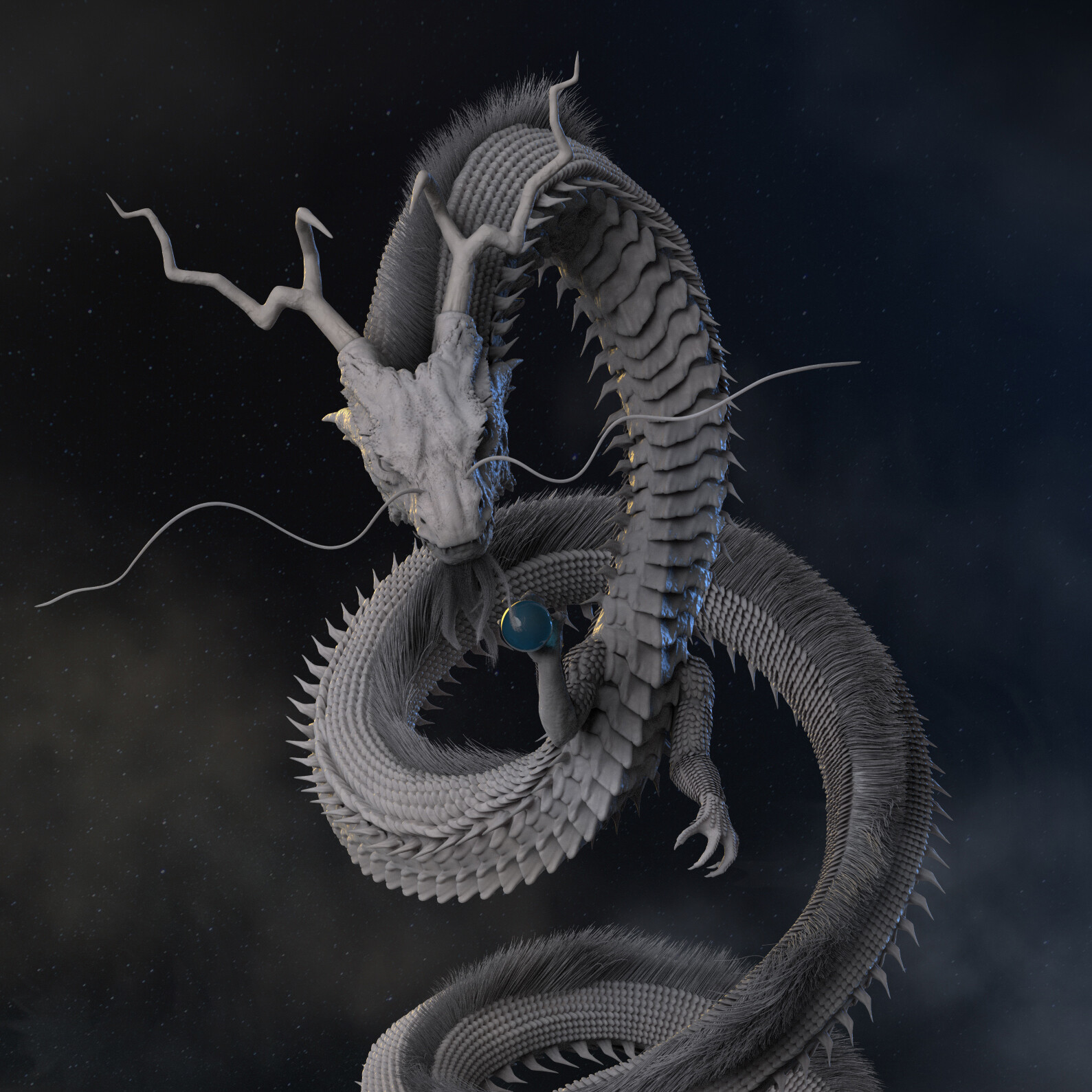 ArtStation - Floating Dragon