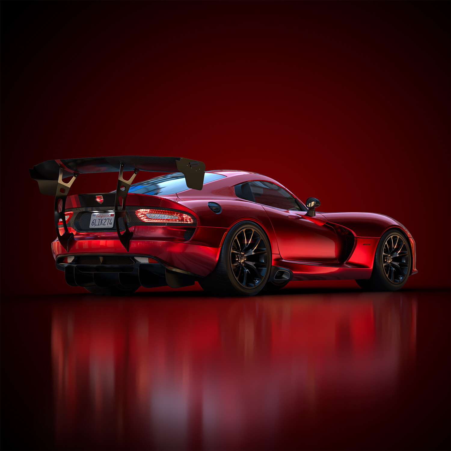 ArtStation - Dodge Viper