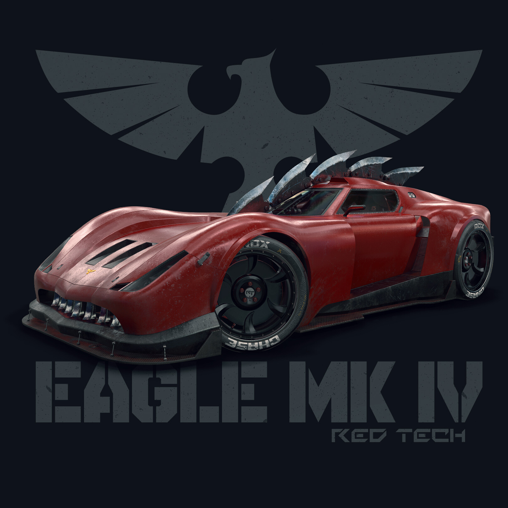 ArtStation - Eagle MK IV - Carmageddon