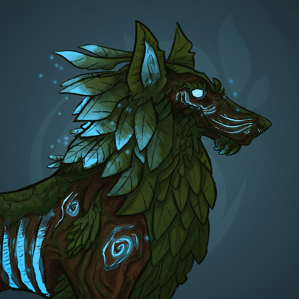 ArtStation - Dire Wolves