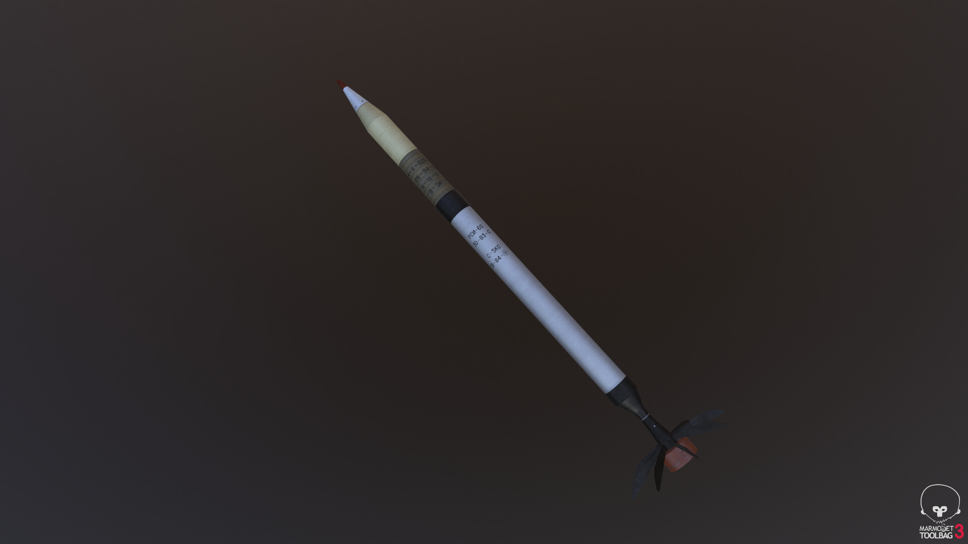 ArtStation - 57mm HEAT/Frag rocket S-5KO