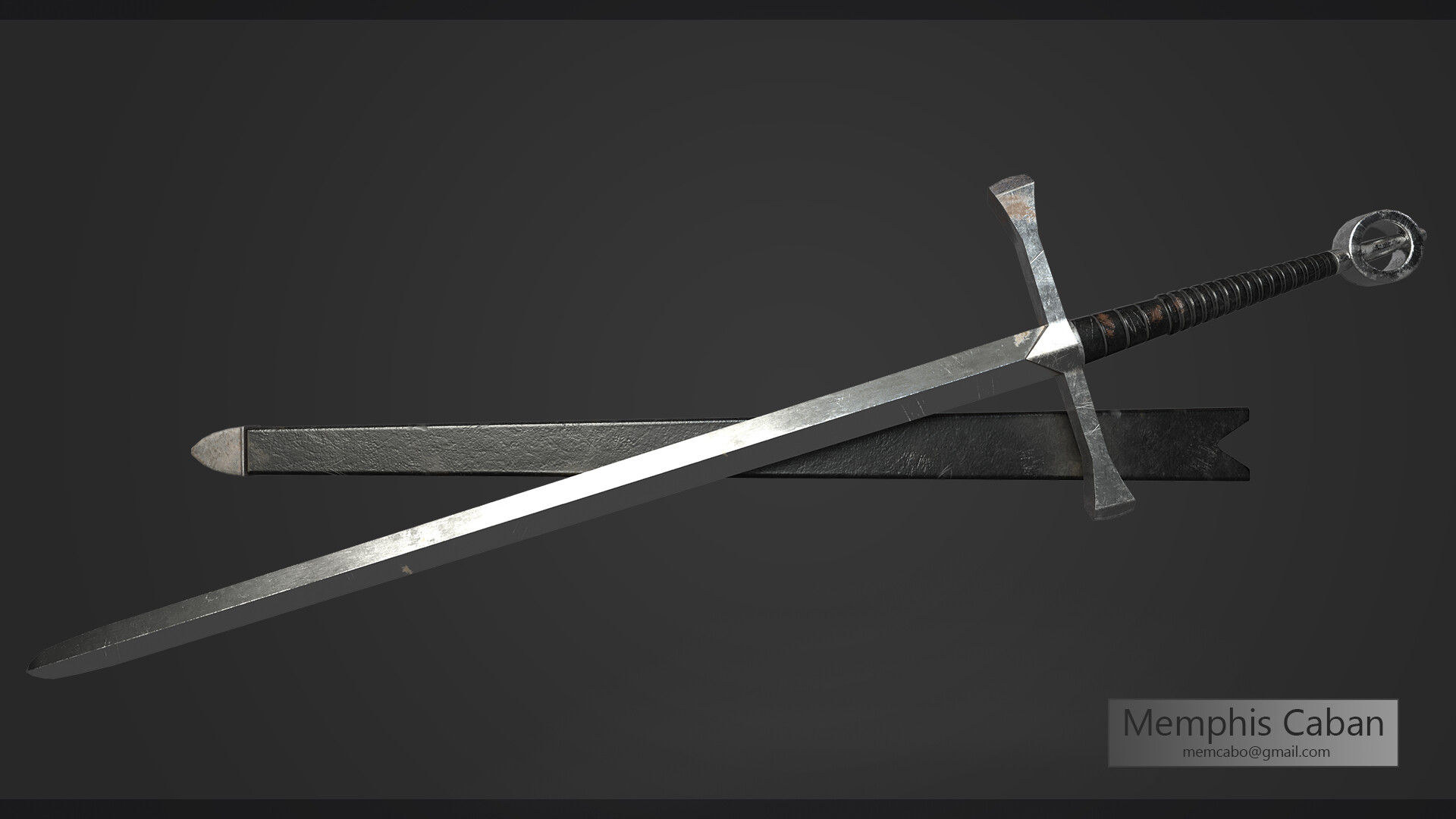 ArtStation - Prop Art: Irish Sword