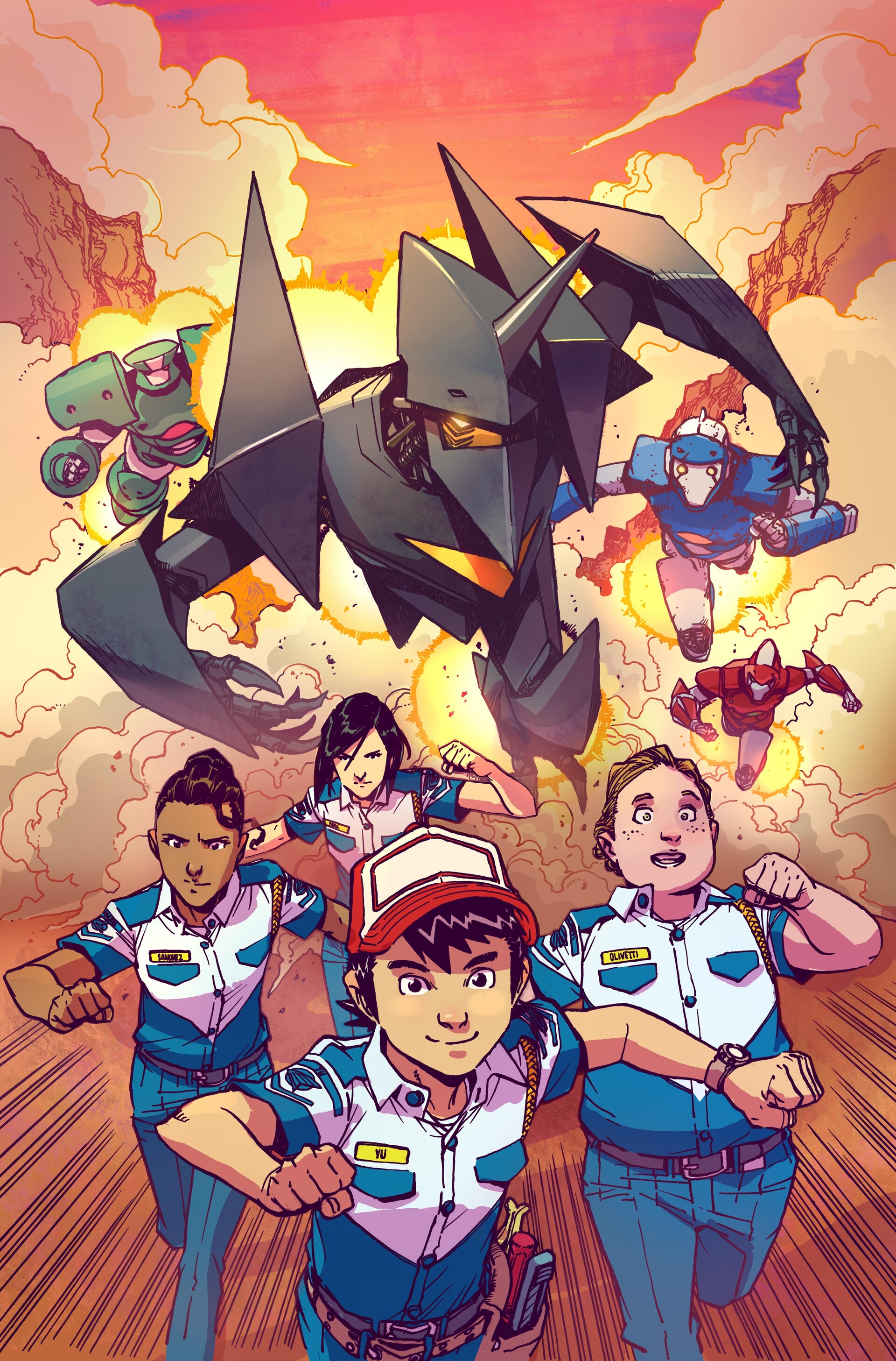 ArtStation - Mech Cadet Yu