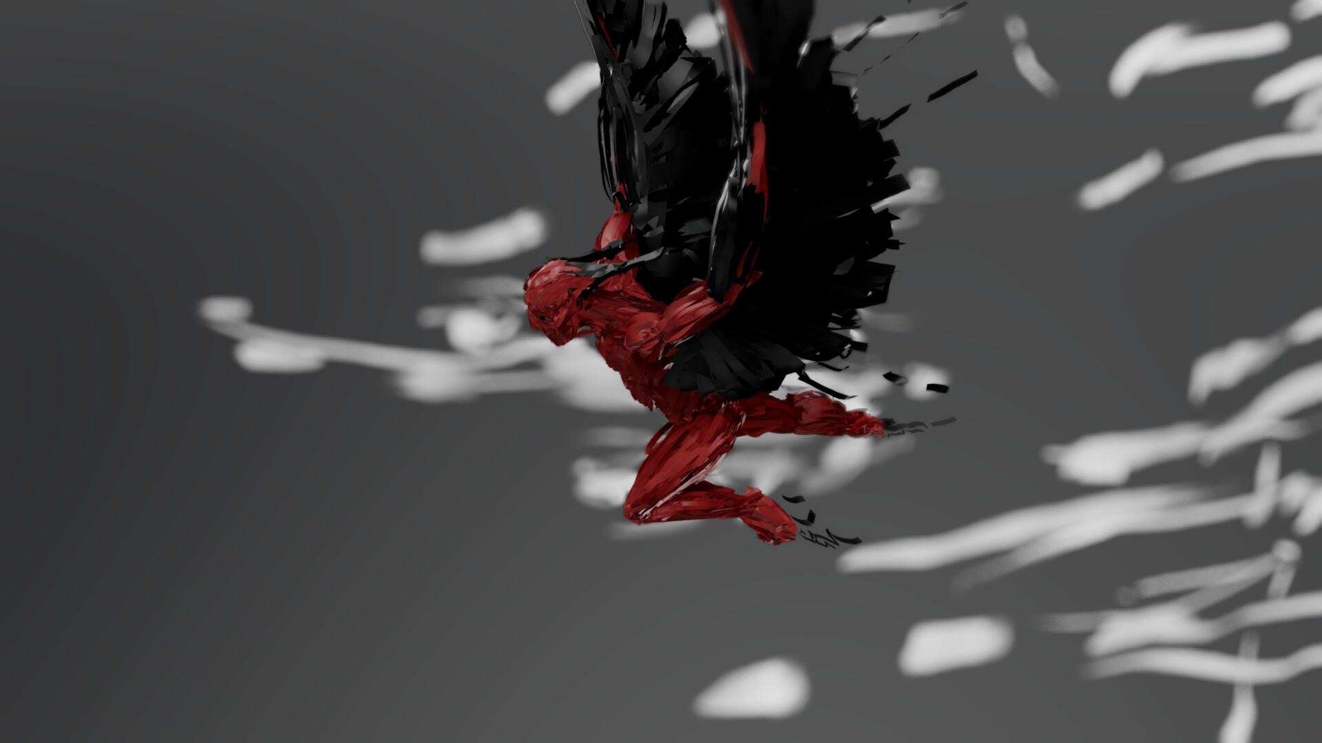 ArtStation - Winged Humanoid