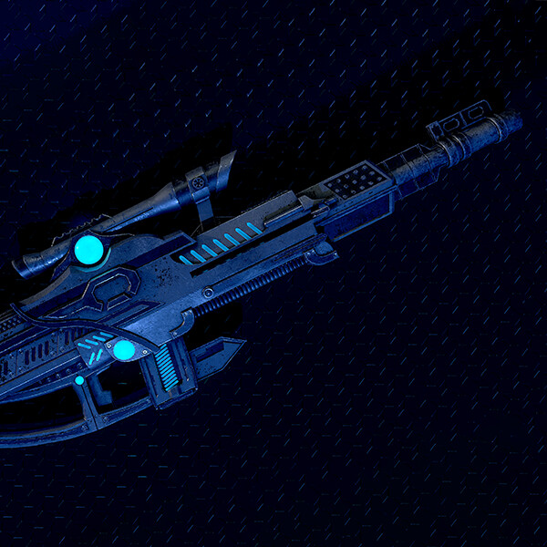 ArtStation - Sci-fi Rifle