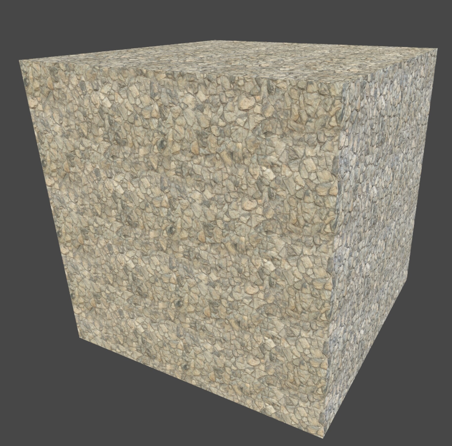 ArtStation - Tiled rock wall photoscan material.