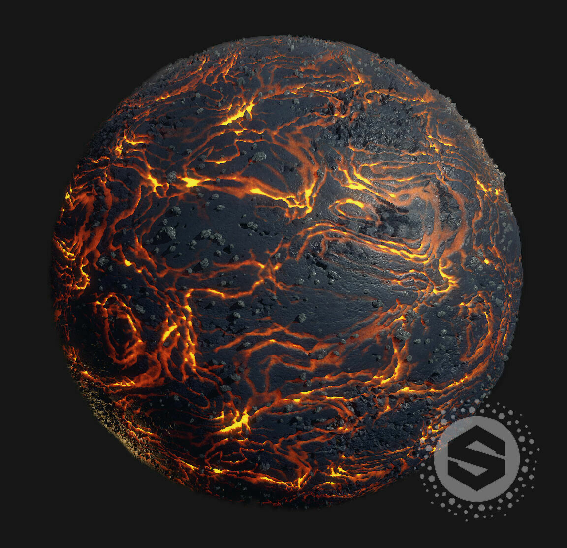 ArtStation - Lava Flow, Céline Bader