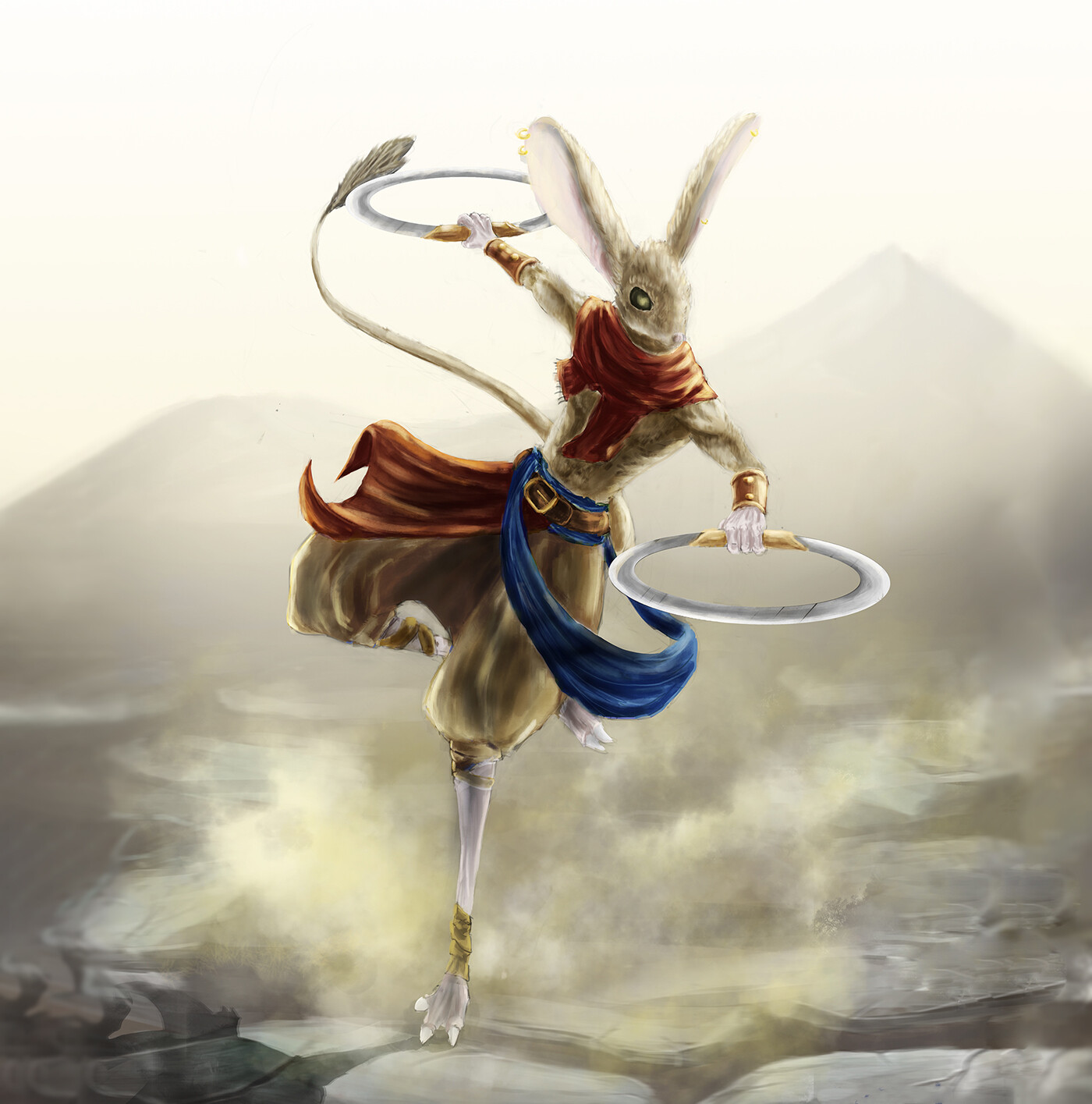 ArtStation - Jerboa Tribe Warrior