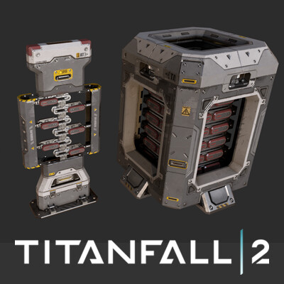 ArtStation - Titanfall 2 - Beacon Charge Props