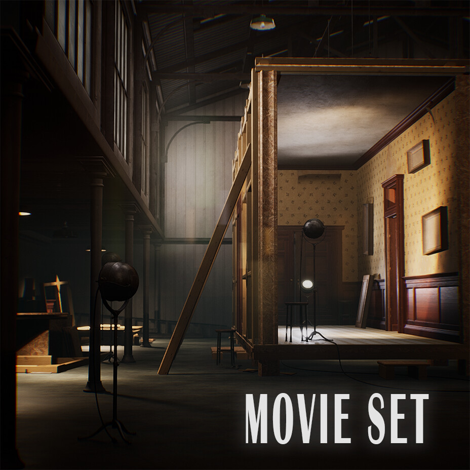 ArtStation - Movie set Warehouse