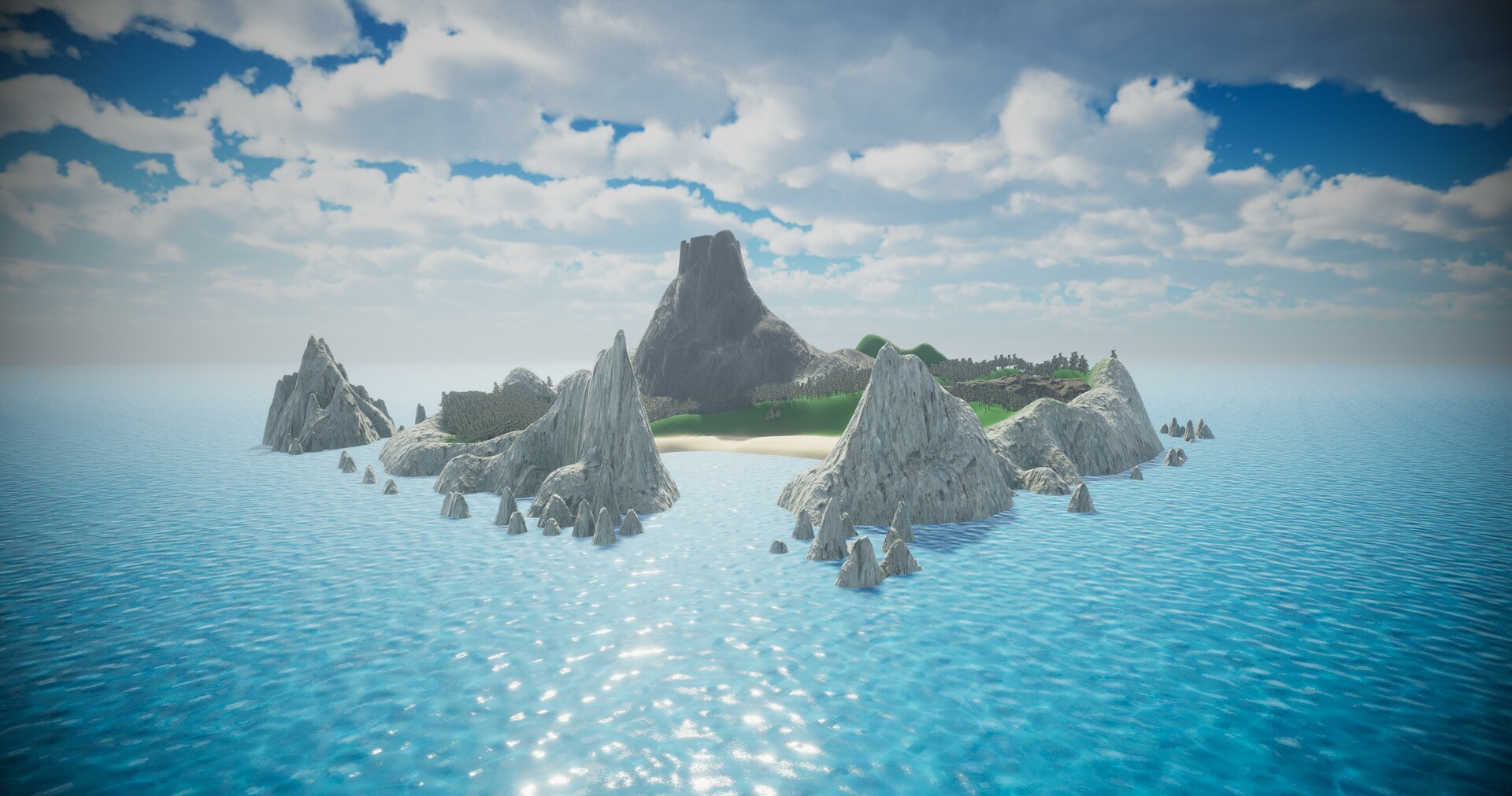 ArtStation - 3d Island