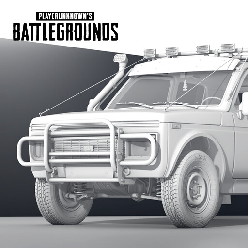 ArtStation - PUBG Zima High-Poly model