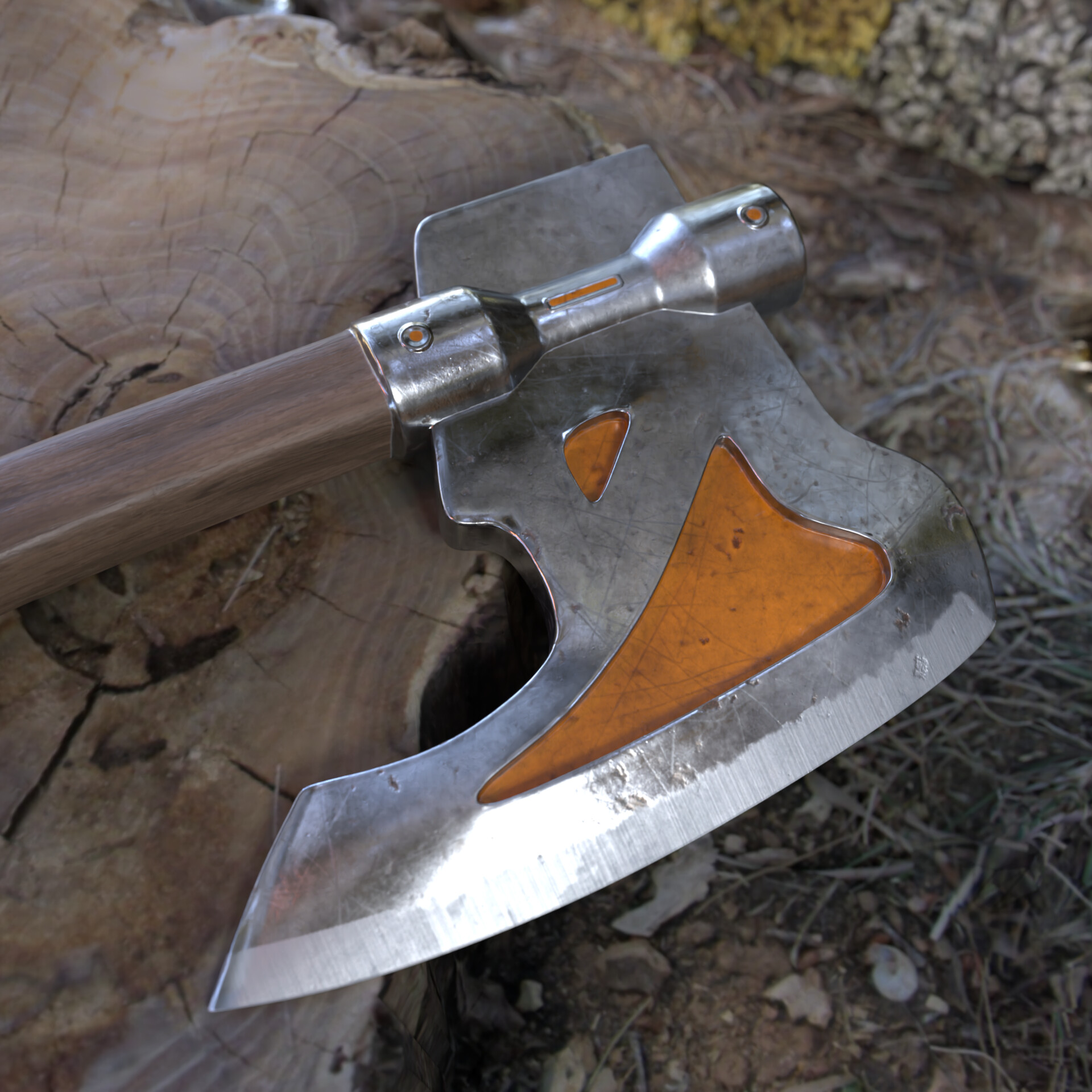 ArtStation - Prop - Axe