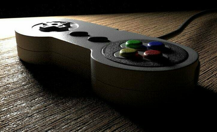 ArtStation - SNES Controller WIP
