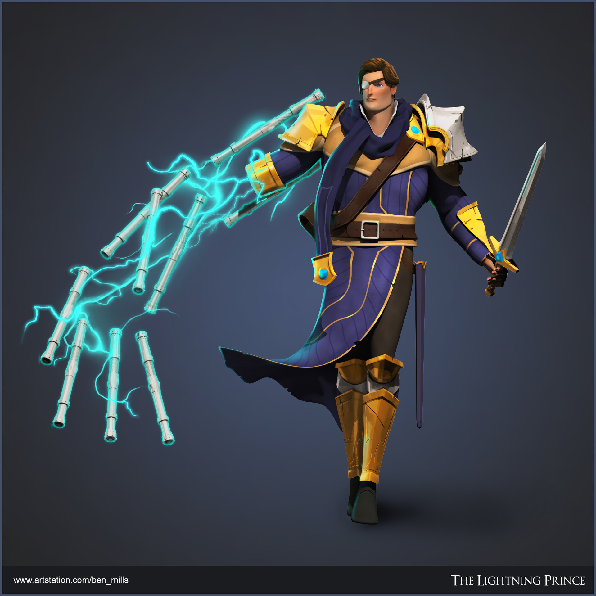 ArtStation - The Lightning Prince