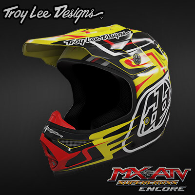 ArtStation - TLD AIR SCRATCH HELMET TEXTURES | MX vs ATV SUPERCROSS ENCORE