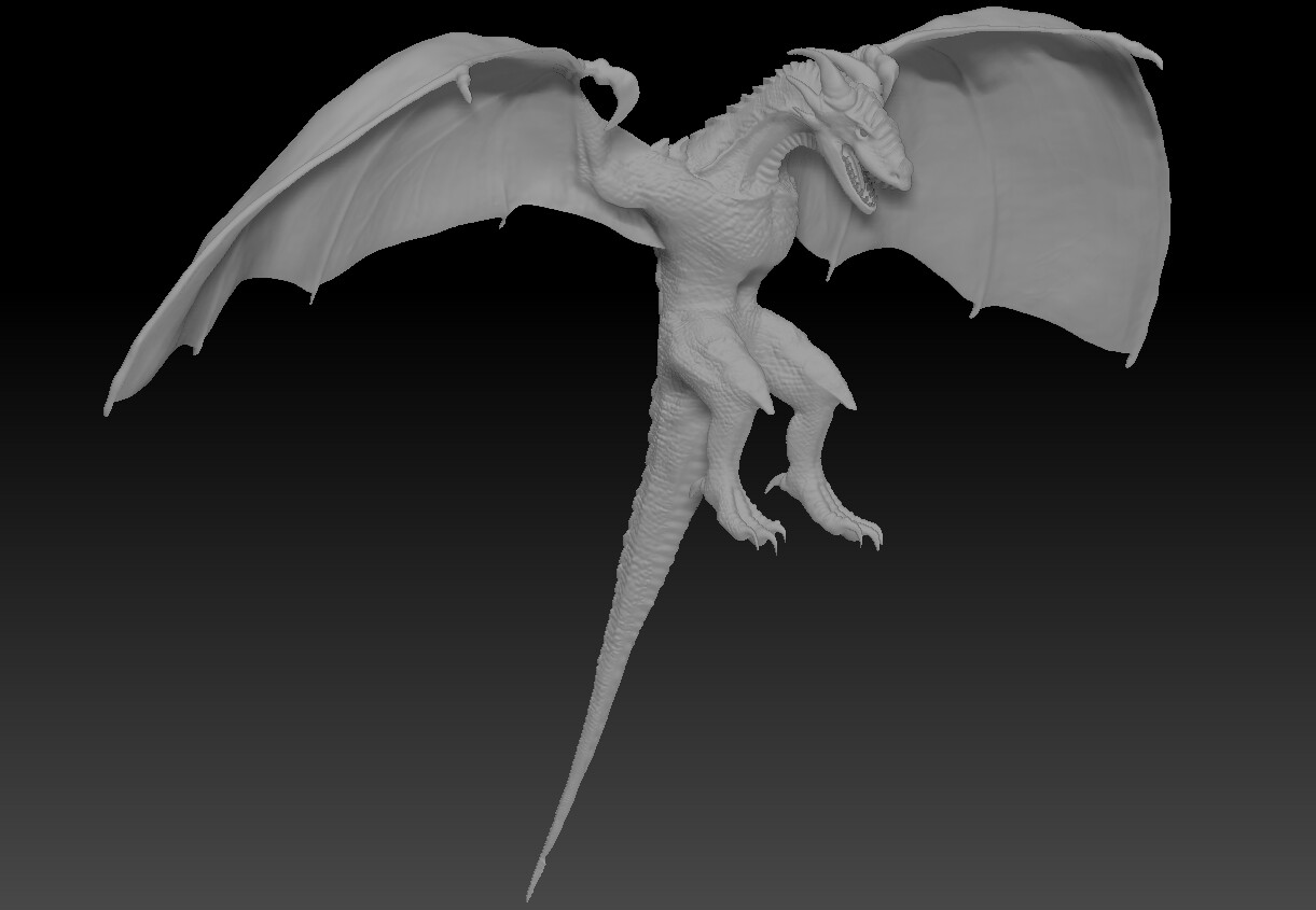 ArtStation - Flying Wyvern