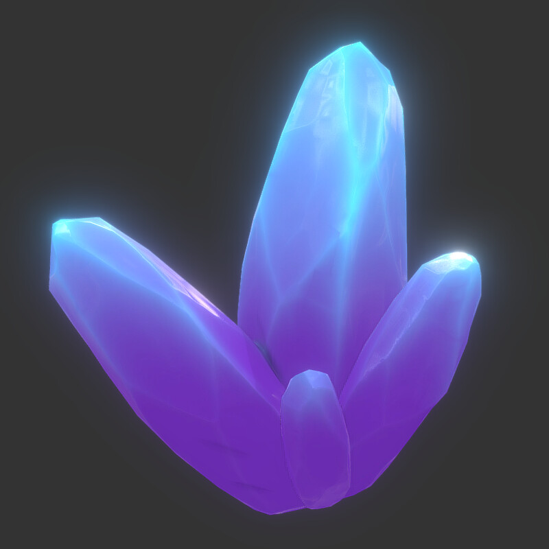 ArtStation - Stylized Mana Crystals
