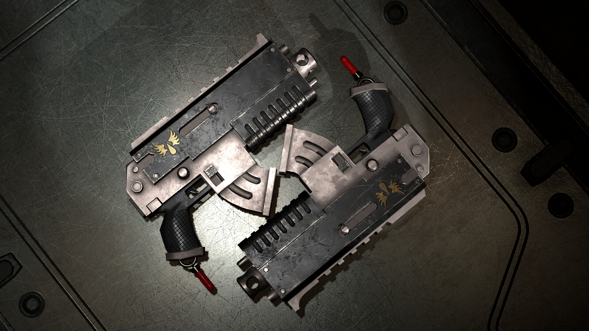 ArtStation - Bolter gun - Real-Time asset