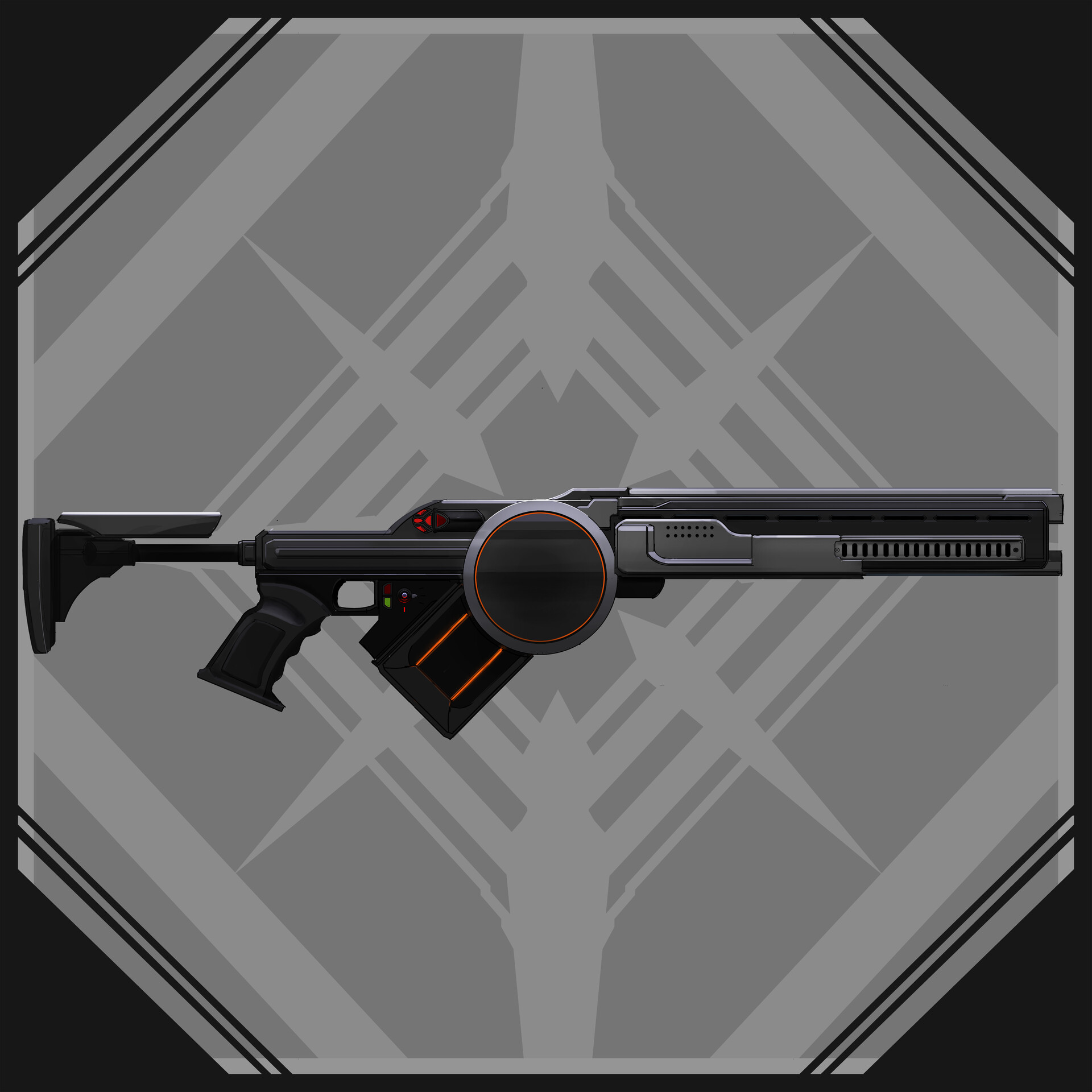 ArtStation - Railgun design