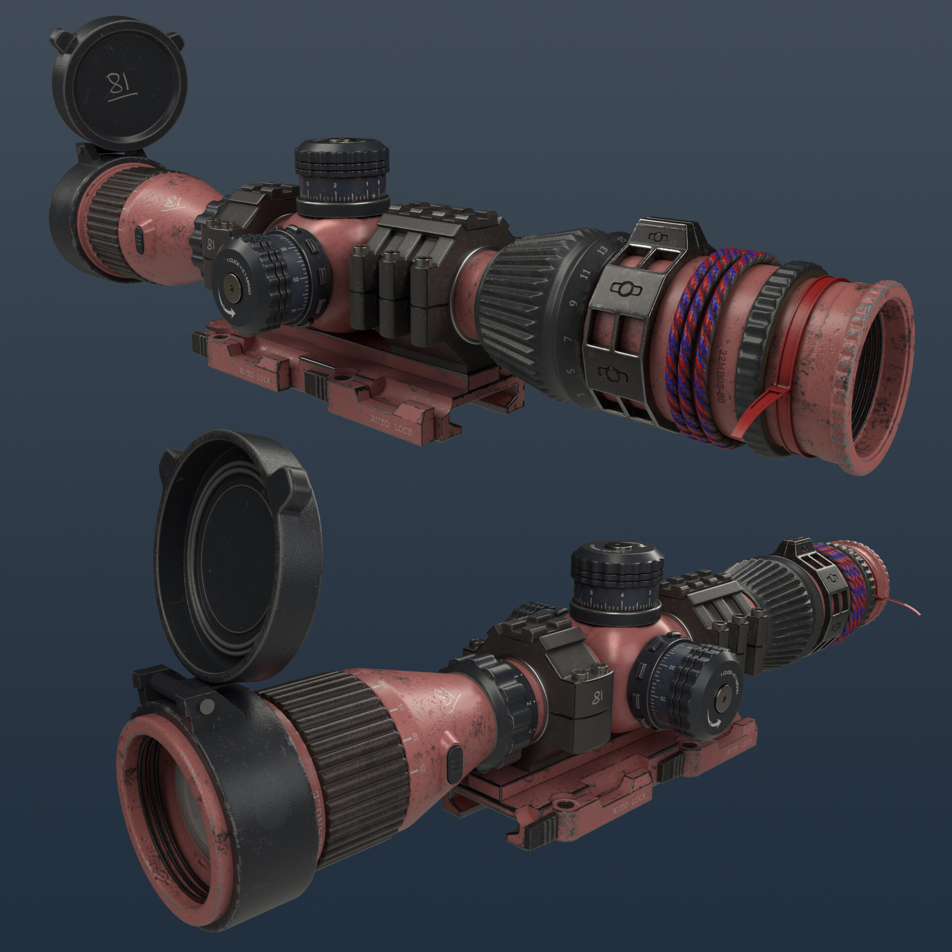 ArtStation - Rifle Scope