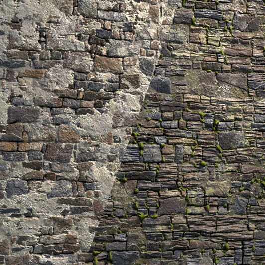 ArtStation - Procedural Castle Wall (Slate)