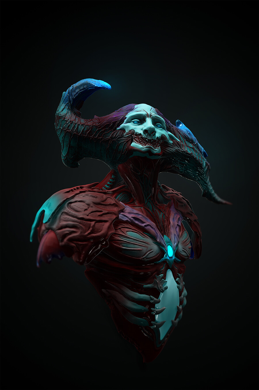 ArtStation - Trevoso (Stygian Creature)