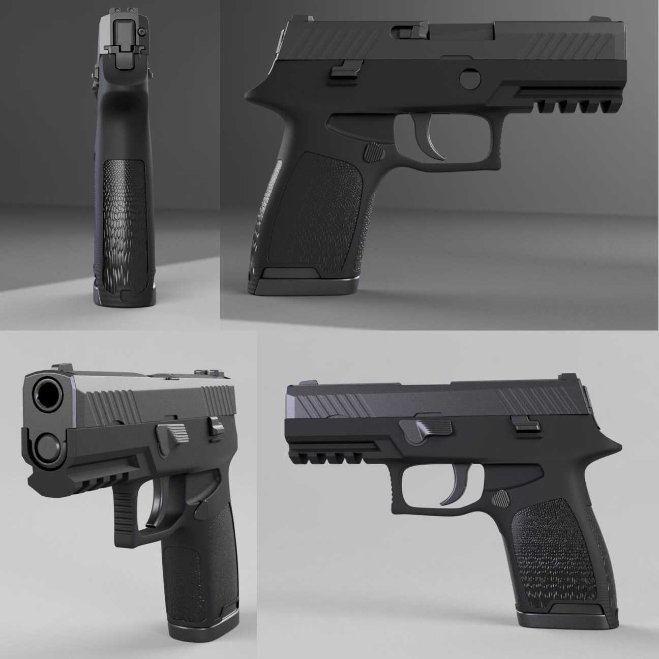 ArtStation - Gun: Pistol