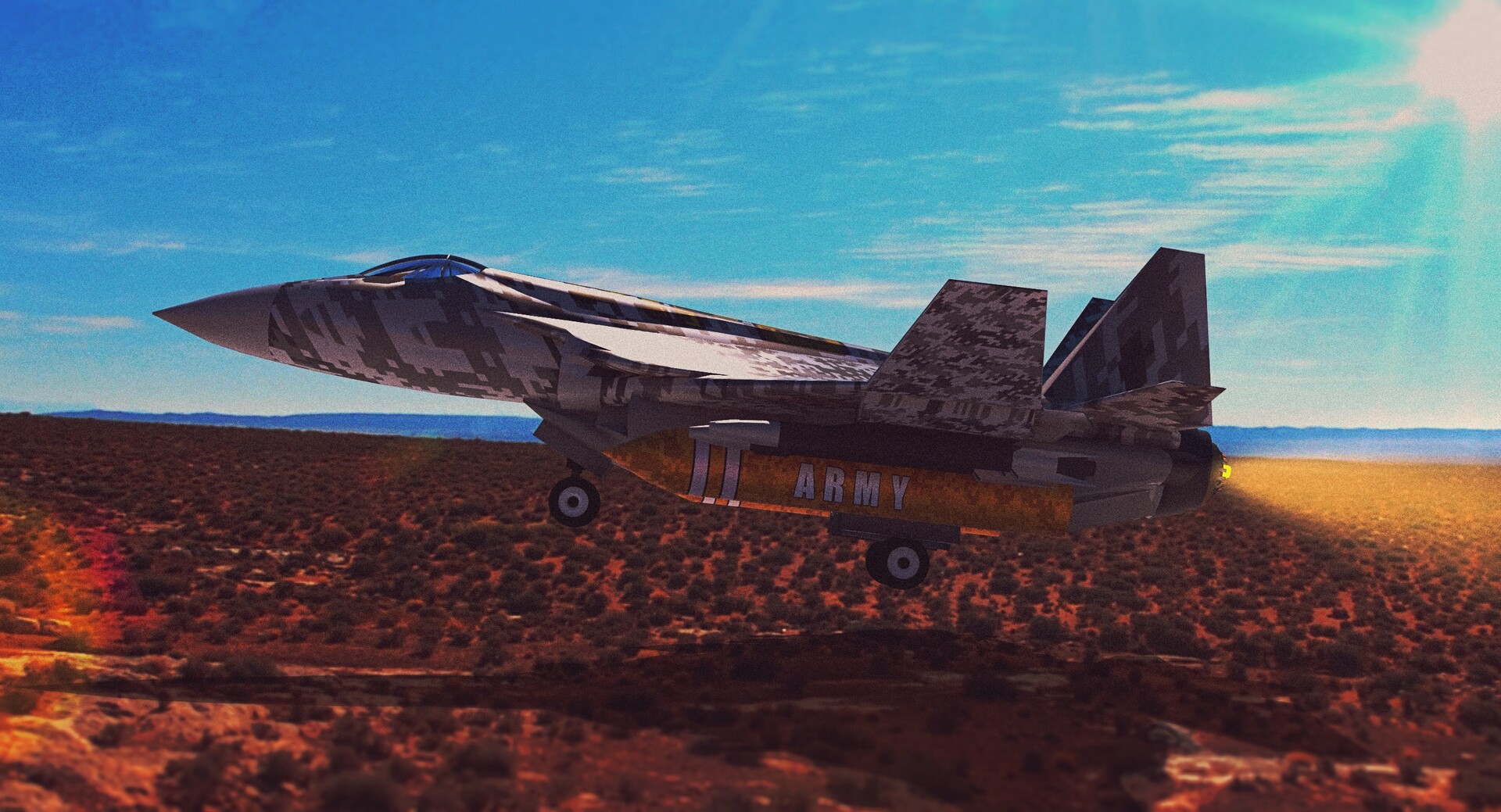 ArtStation - Fighter jet