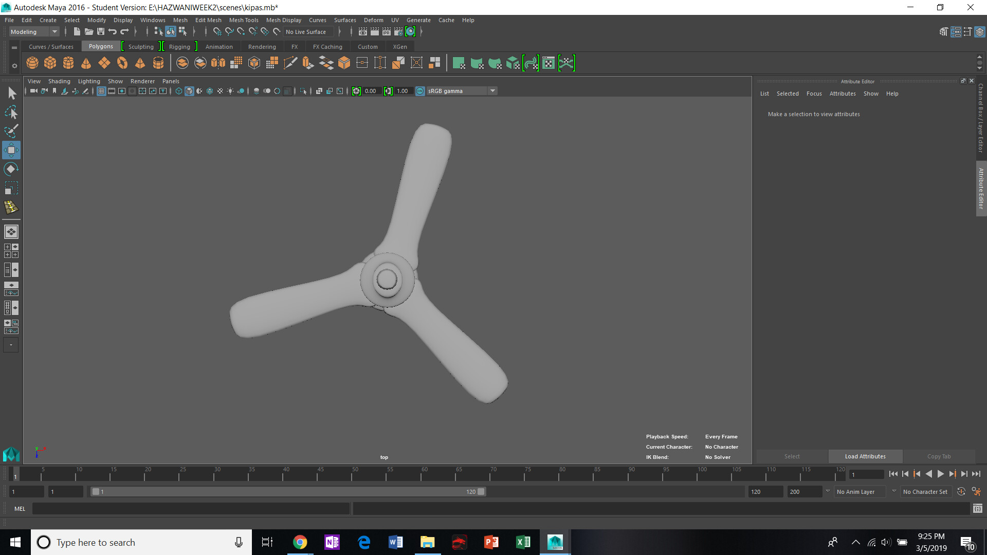 ArtStation - CEILING FAN