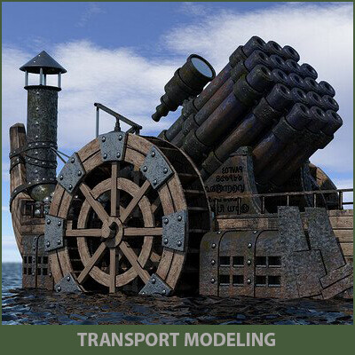 ArtStation - Mario Merino | Steampunk Warship