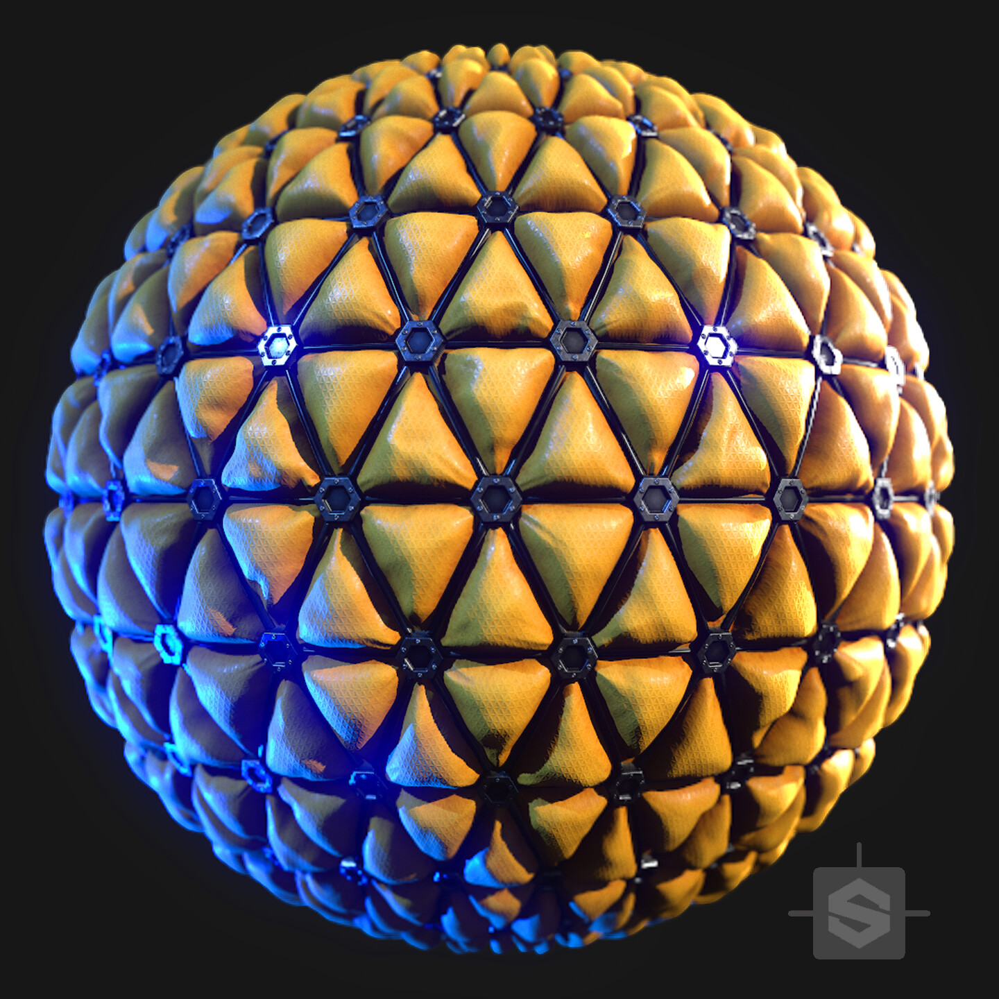 ArtStation - Substance Designer - Sci-Fi Padding