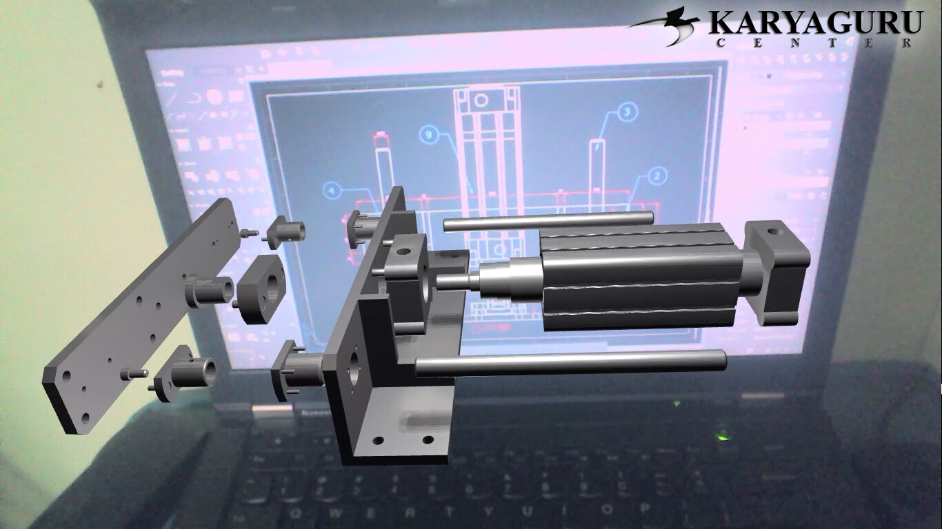 ArtStation - Experimental Augmented Reality for Animated Mechanical Parts