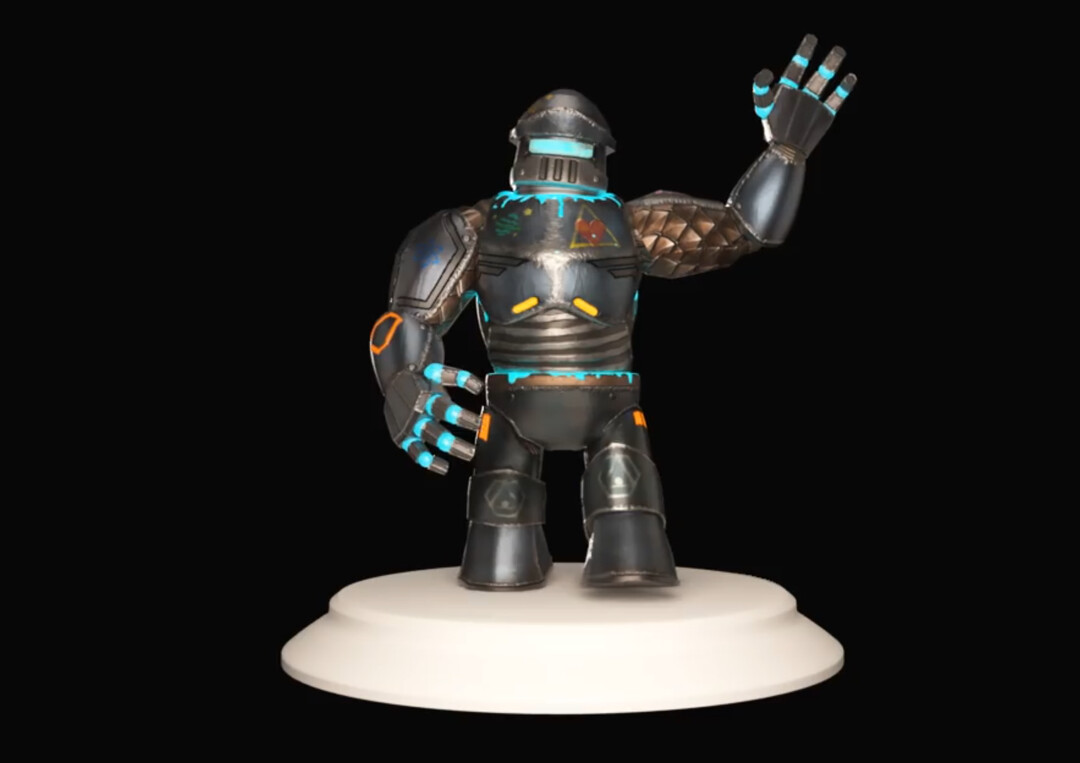 ArtStation - Low Poly Character Turn around