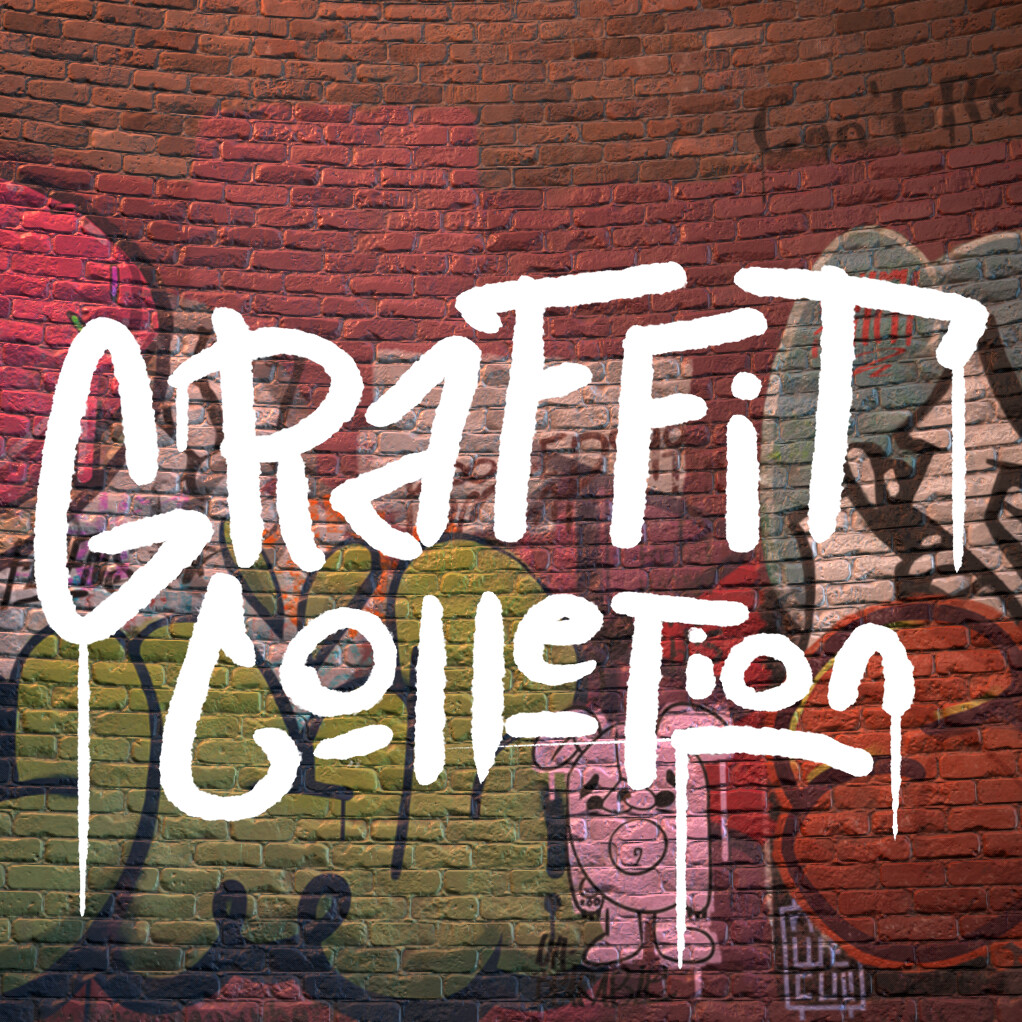 ArtStation - Graffit Set - Gumroad Download