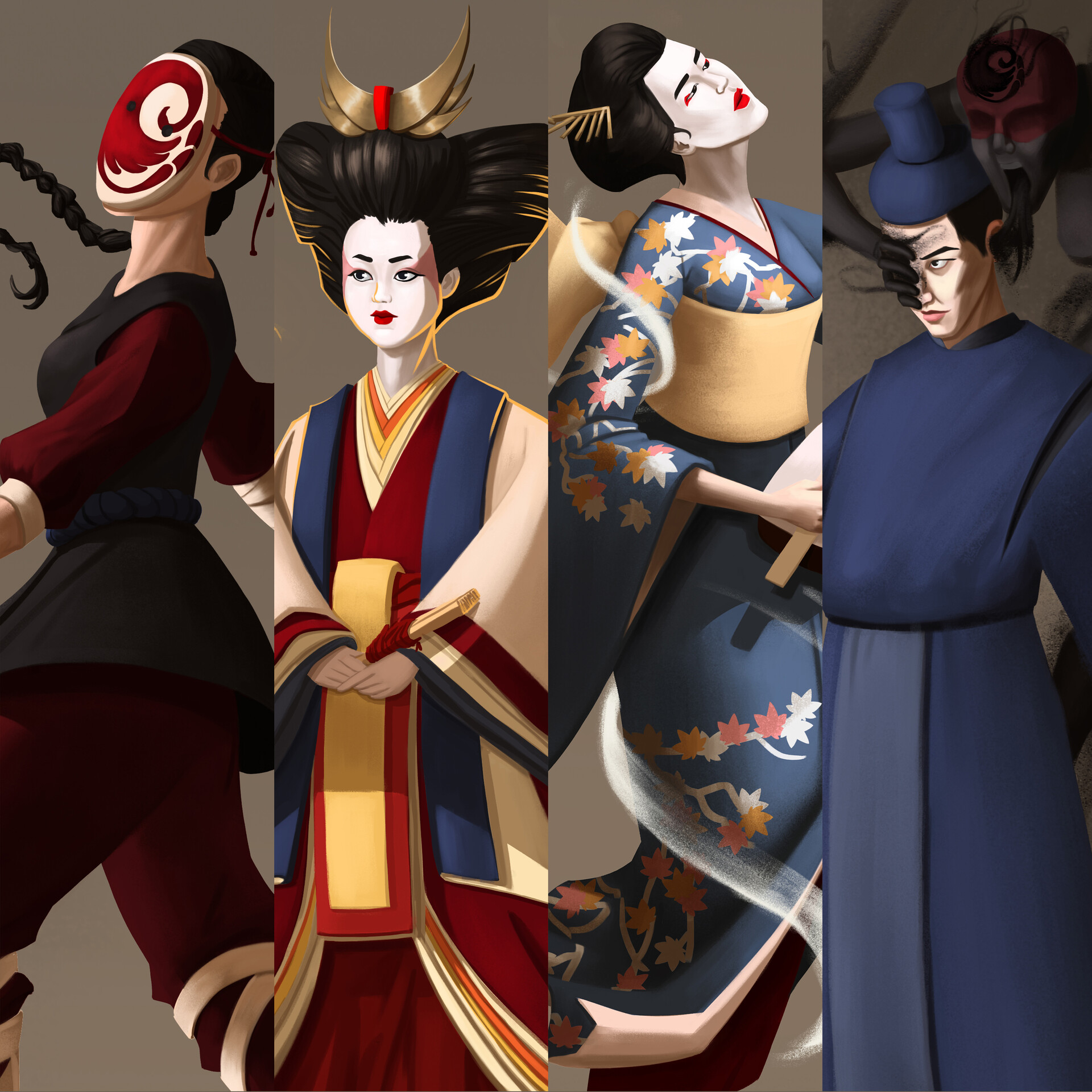 ArtStation - Feudal Japan: The Shogunate - Artstation Challenge