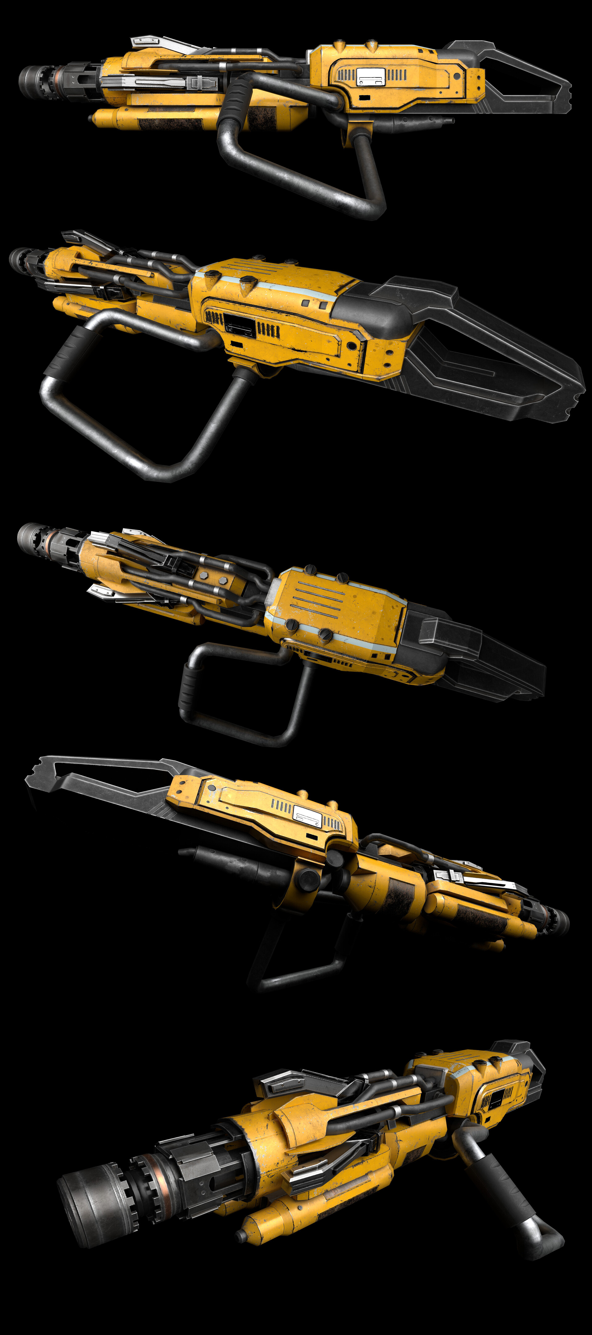 ArtStation - 3d Weapon